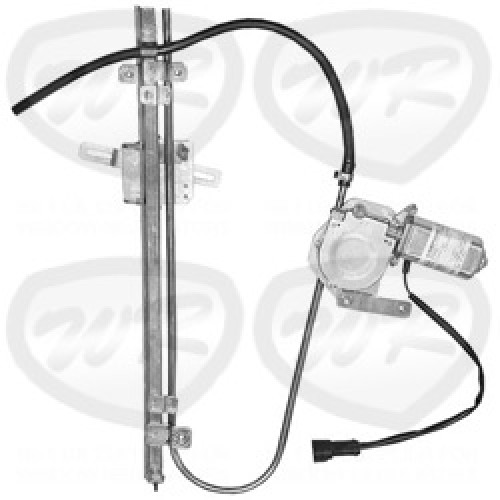 Hyundai Lantra Window Regulator With Motor Left Front Door